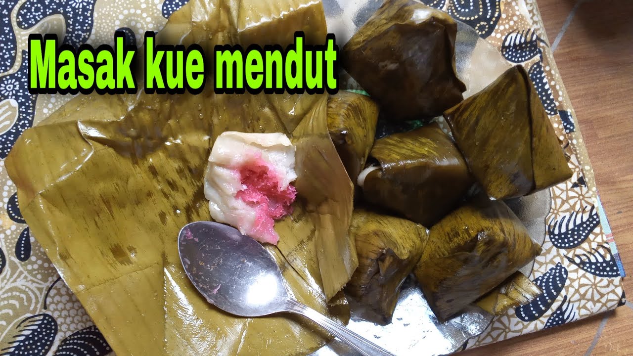 Memasak kue mendut paling mudah enak mantap dan sukses - YouTube