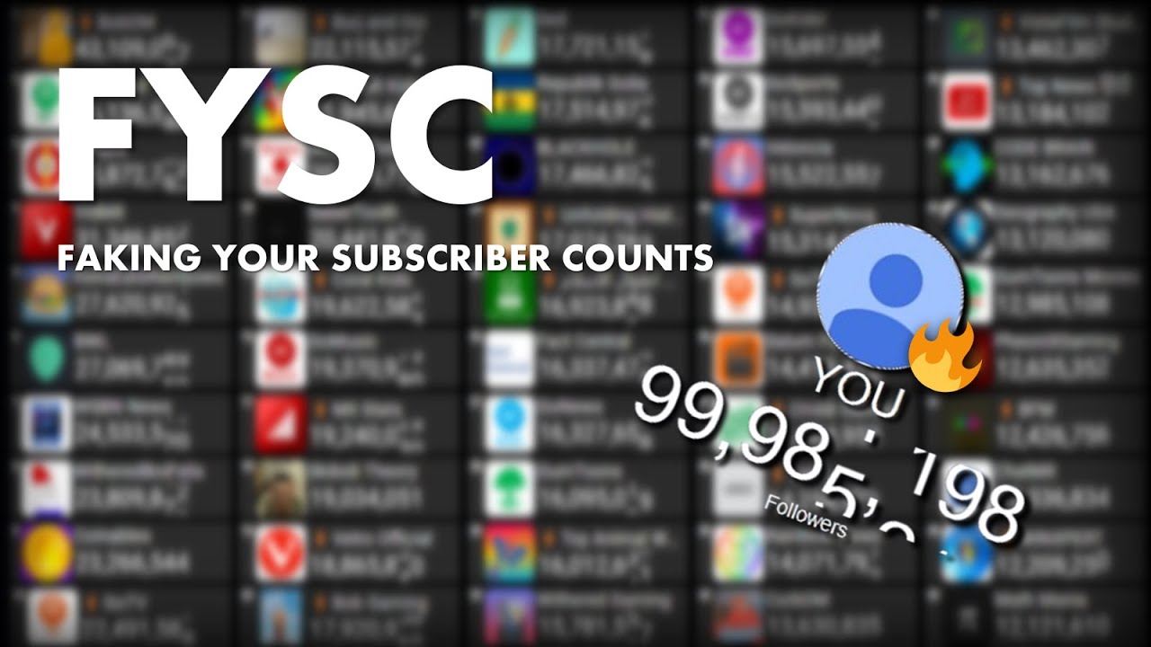 🔴FAKING YOUR SUBSCRIBER COUNTS | LIVE 🔴 - YouTube