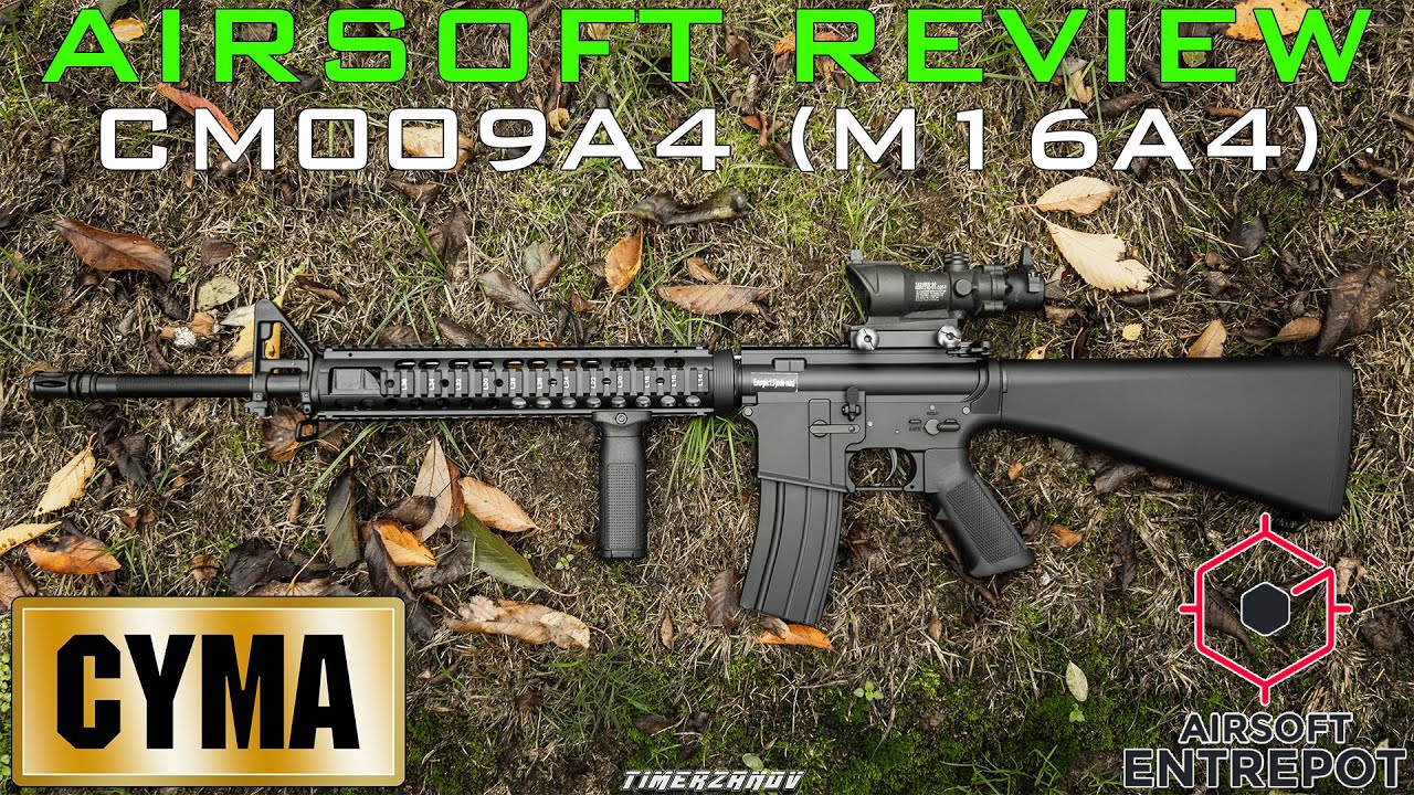 Airsoft Review #208 Cyma CM009A4 (M16A4) AEG (Airsoft Entrepôt) [FR ...
