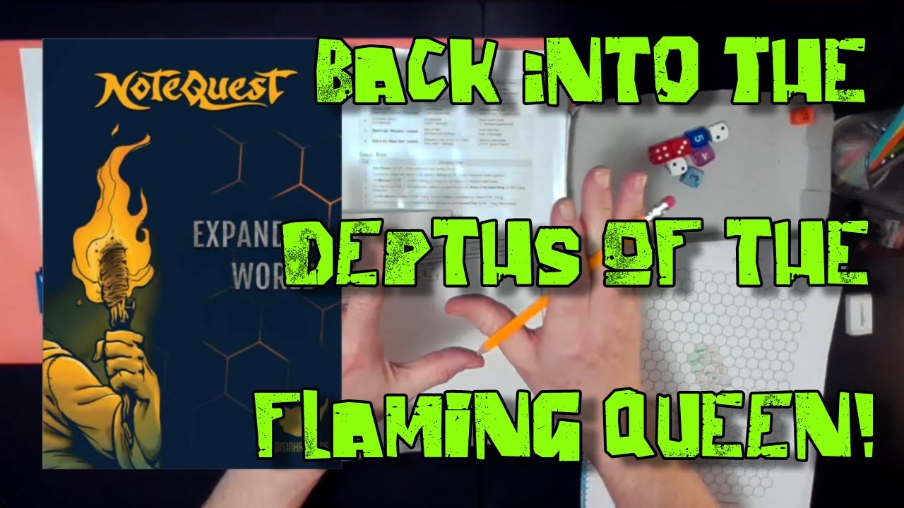 Notequest Expanded World Overland Hexcrawl #3 - Back Into The Flaming ...