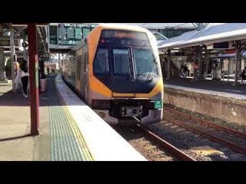 Sydney Trains at Lidcombe station - YouTube