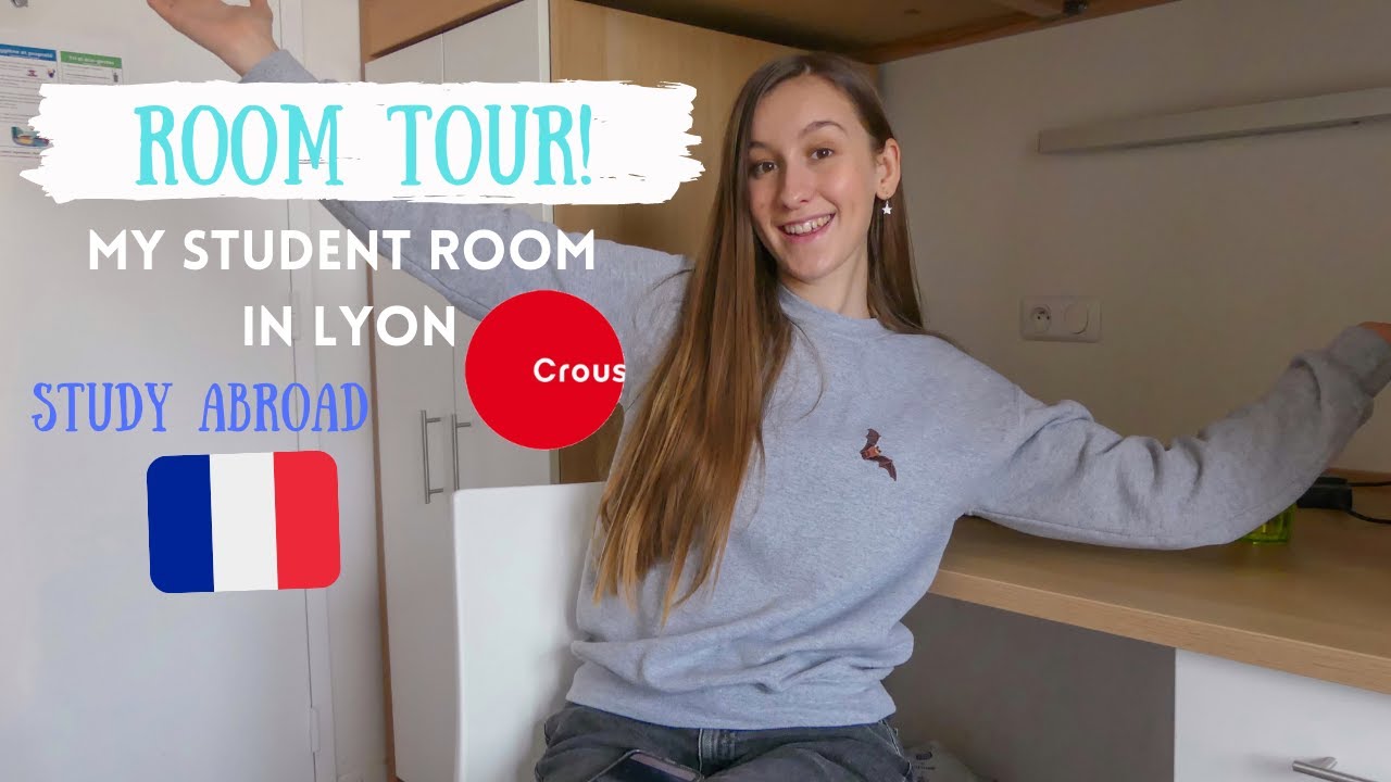 My French university room tour! Study abroad vlog - YouTube