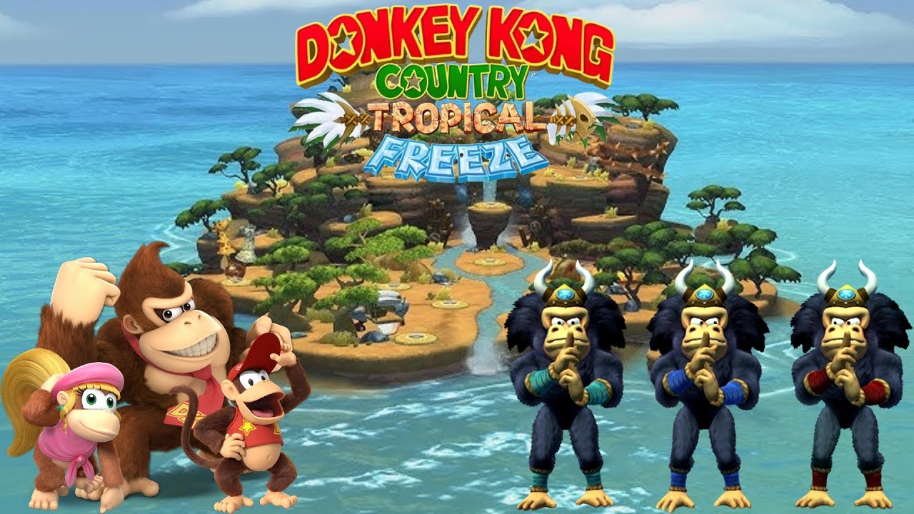 ALL OUT MONKEY BRAWL | DK Country: Tropical Freeze - YouTube