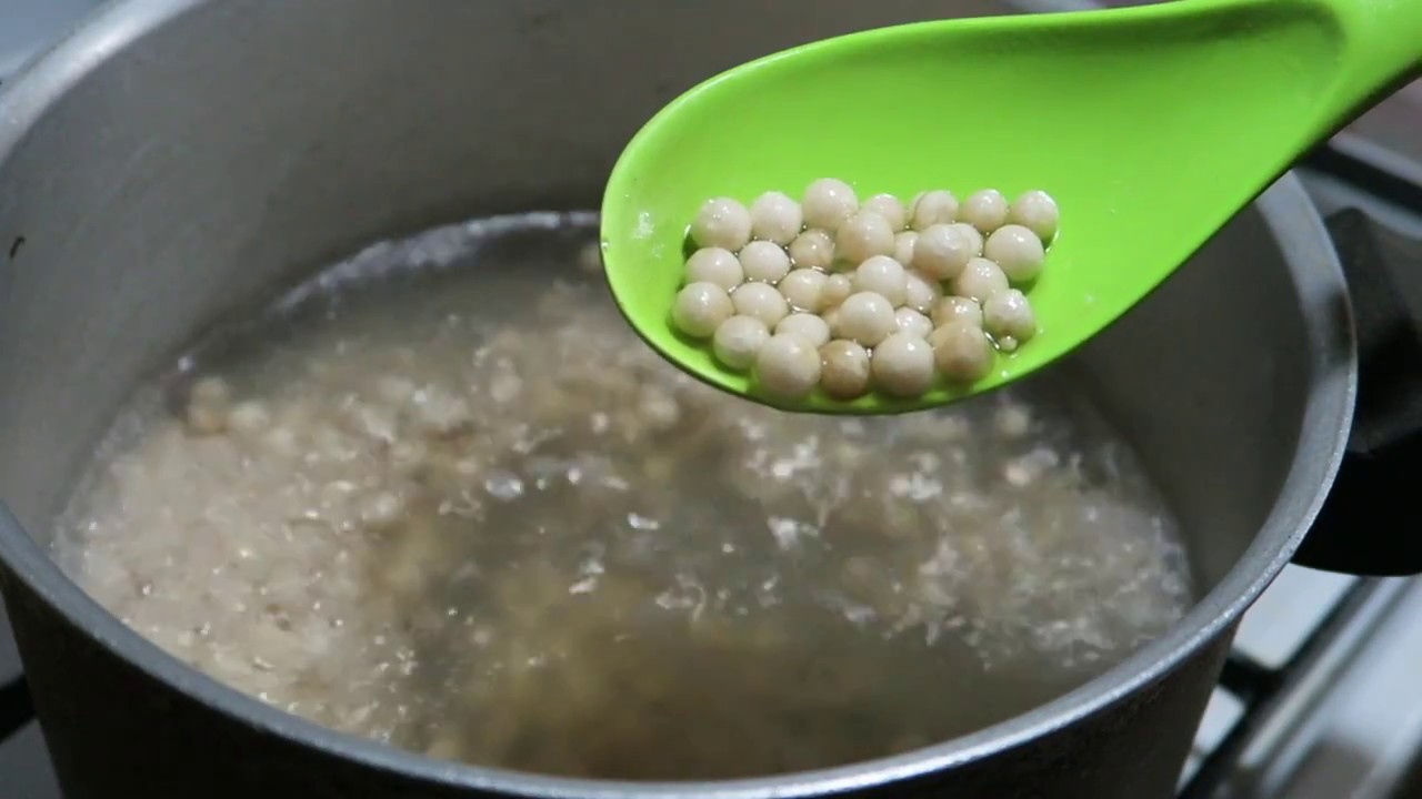 HOW TO COOK SAGO - YouTube