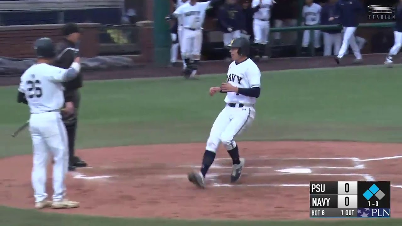 2020 Navy Baseball Game Highlights - Penn State - YouTube