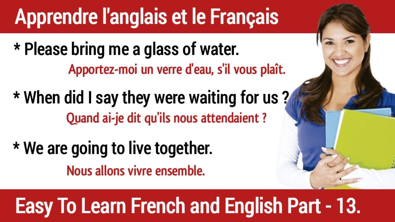 Apprendre l'anglais et le Français | Easy To Learn French and English ...