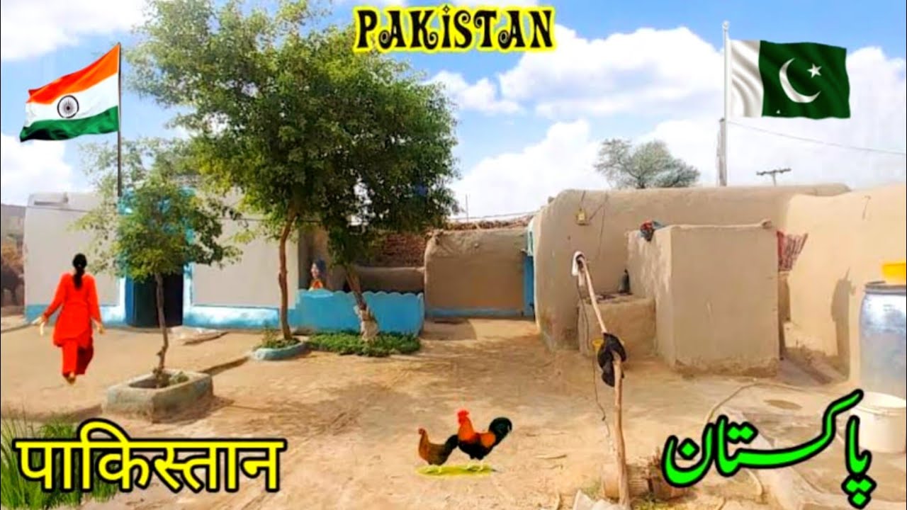 last village on India Pakistan border|unseen beautiful village life of ...