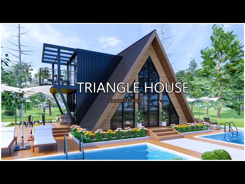 Tiny House -A Farm House (Triangle Type) | Design with Natural