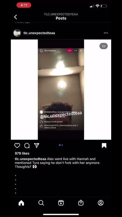 Alex is no longer with Tyra and it’s with the second mother of his child Hanna #tlc #unexpected ...