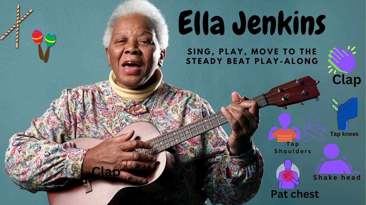 Ella Jenkins Sing, Clap, and Play a Steady Beat Play Along - YouTube