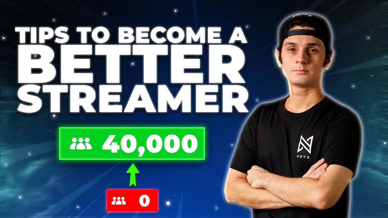 40,000 FOLLOWERS IN A YEAR - Tips to become a better streamer - YouTube