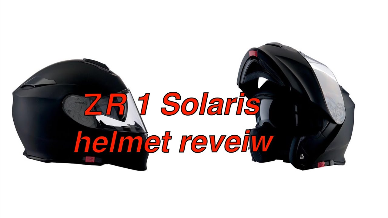 Zr1 solaris helmet reveiw\unboxing - YouTube