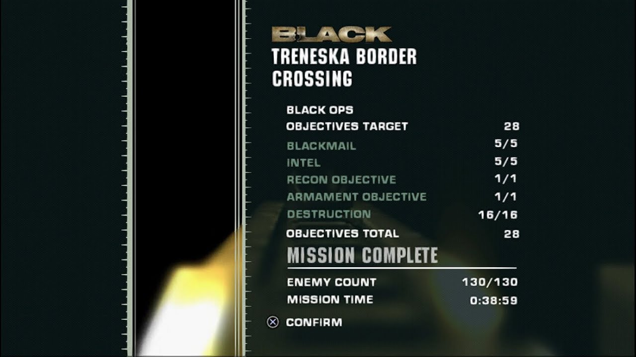 #blackps2 #ps2 [ 002 Treneska Border Crossing - Black Ops ] ALL ...