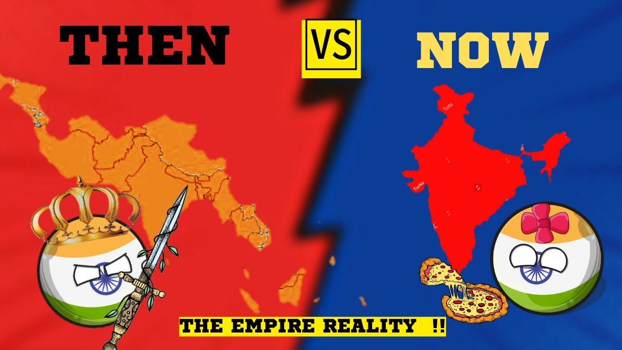Countries Then Vs Now | Countryball Empires - YouTube