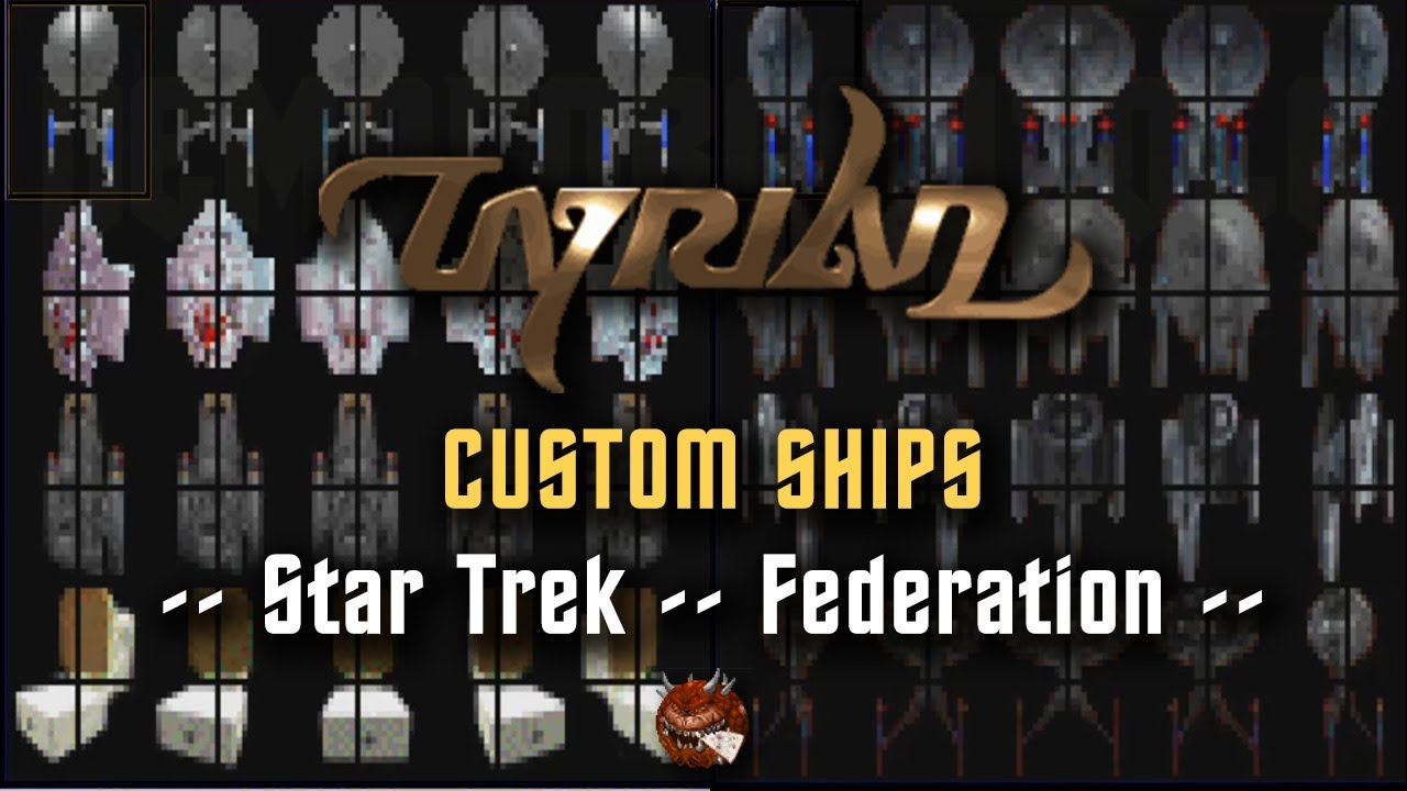 Tyrian - Star Trek custom ships (Federation) - YouTube