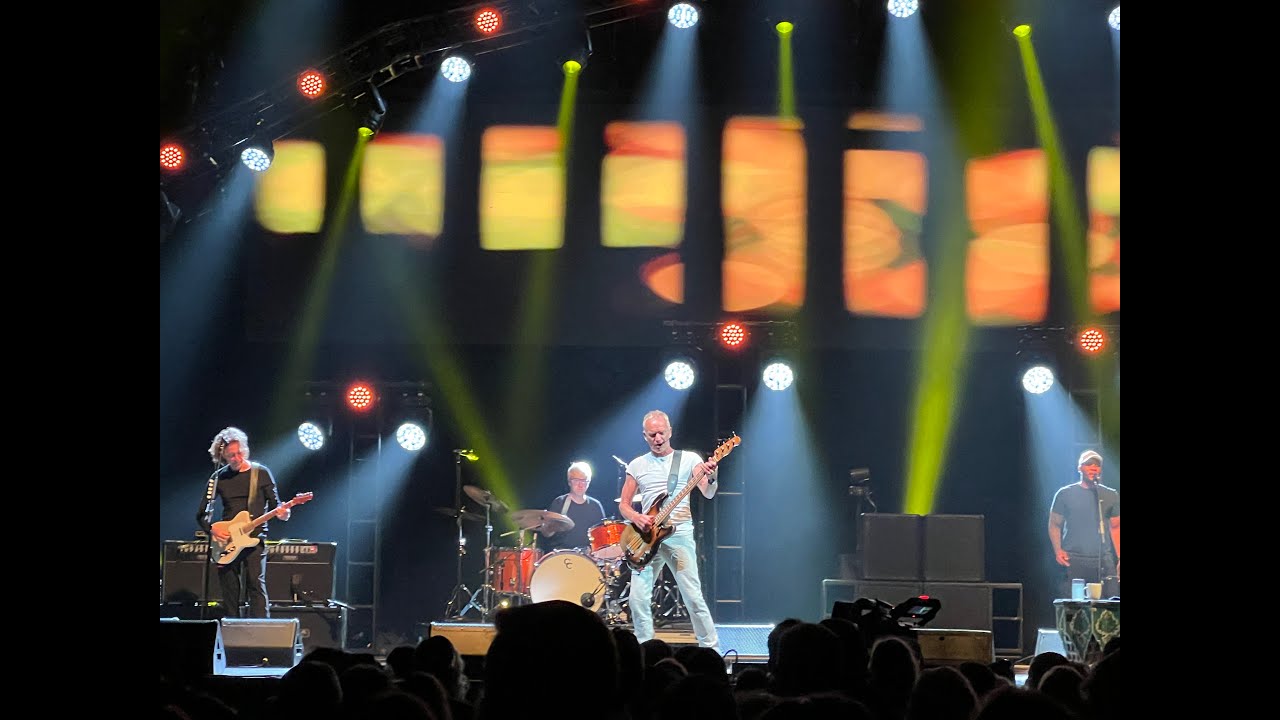 Sting Live 4K - Fields of Gold - Austin Moody Center - Sept 17, 2023 ...