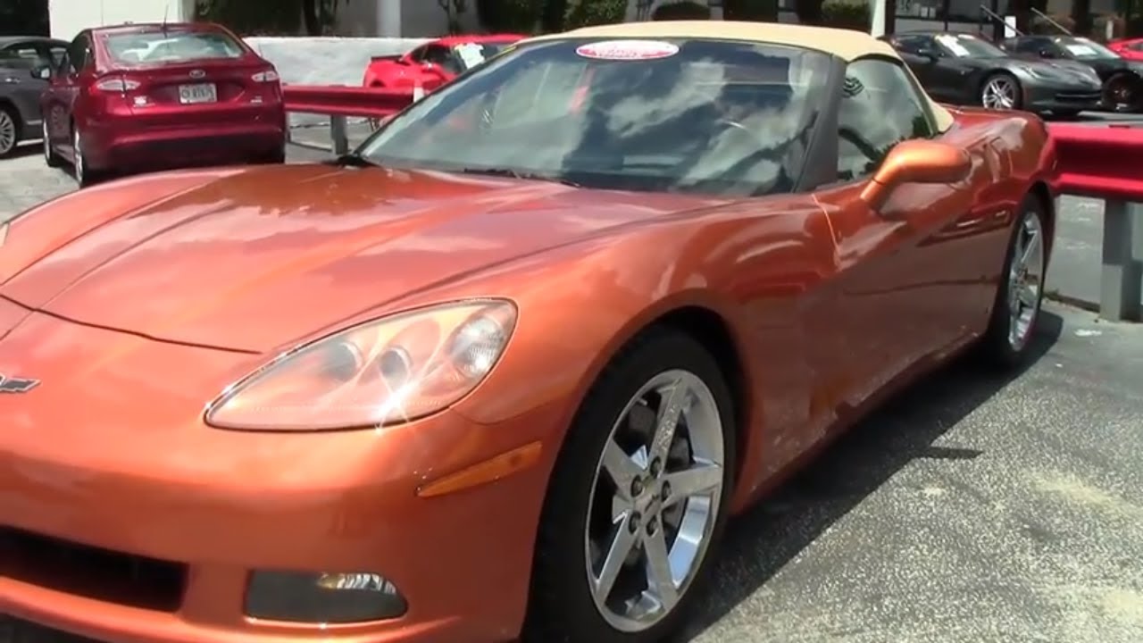 2007 Corvette Z51 3LT Convertible - YouTube