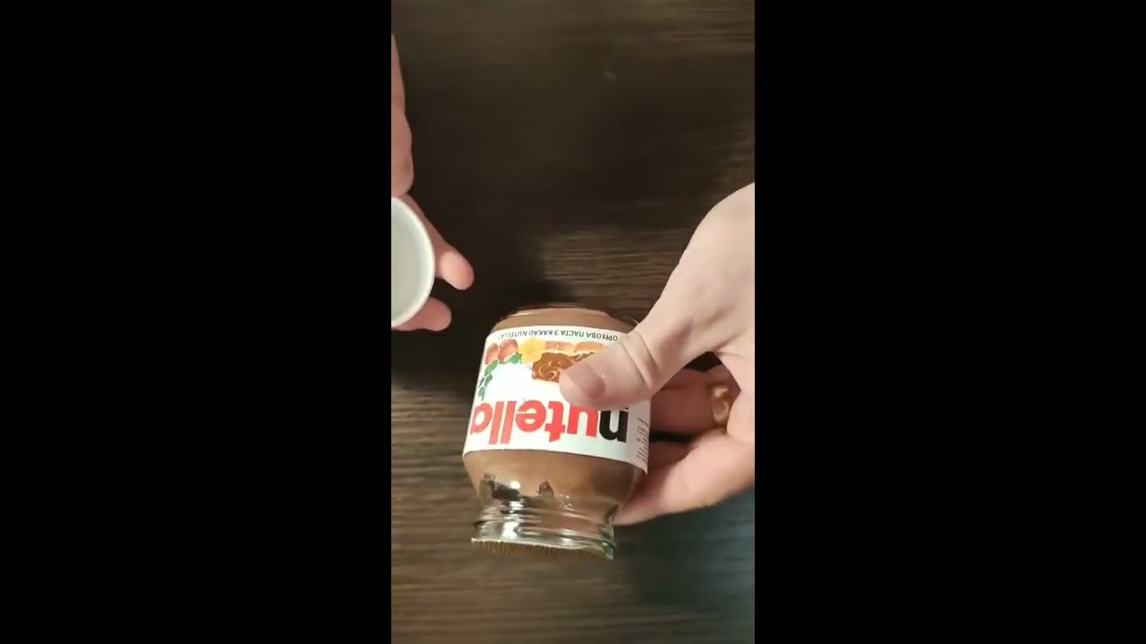 Что под крышкой нутеллы?/what's under the nutella cover. NUTELLA HACK | SECRET KNIFE | What’s ...