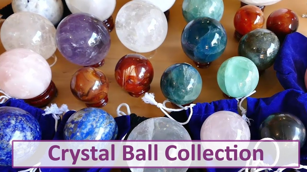 Amazing Collection of Beautiful Crystal Ball Spheres in Many Gemstones ...
