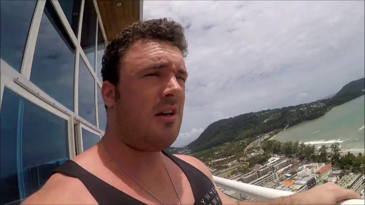 Bodybuilder in Thailand Phuket Trip Part 1 - YouTube