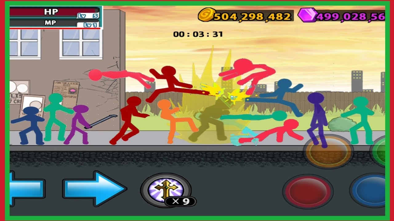 Anger of stick 5 | Mob version transforms into a giant Stickman ...