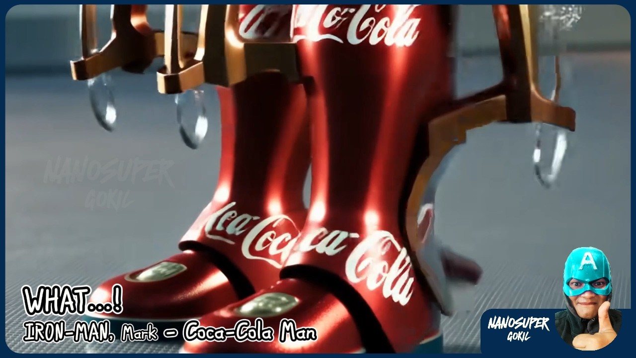WHAT...! IRON-MAN, Mark – Coca-Cola Man 🔴🥤 - YouTube