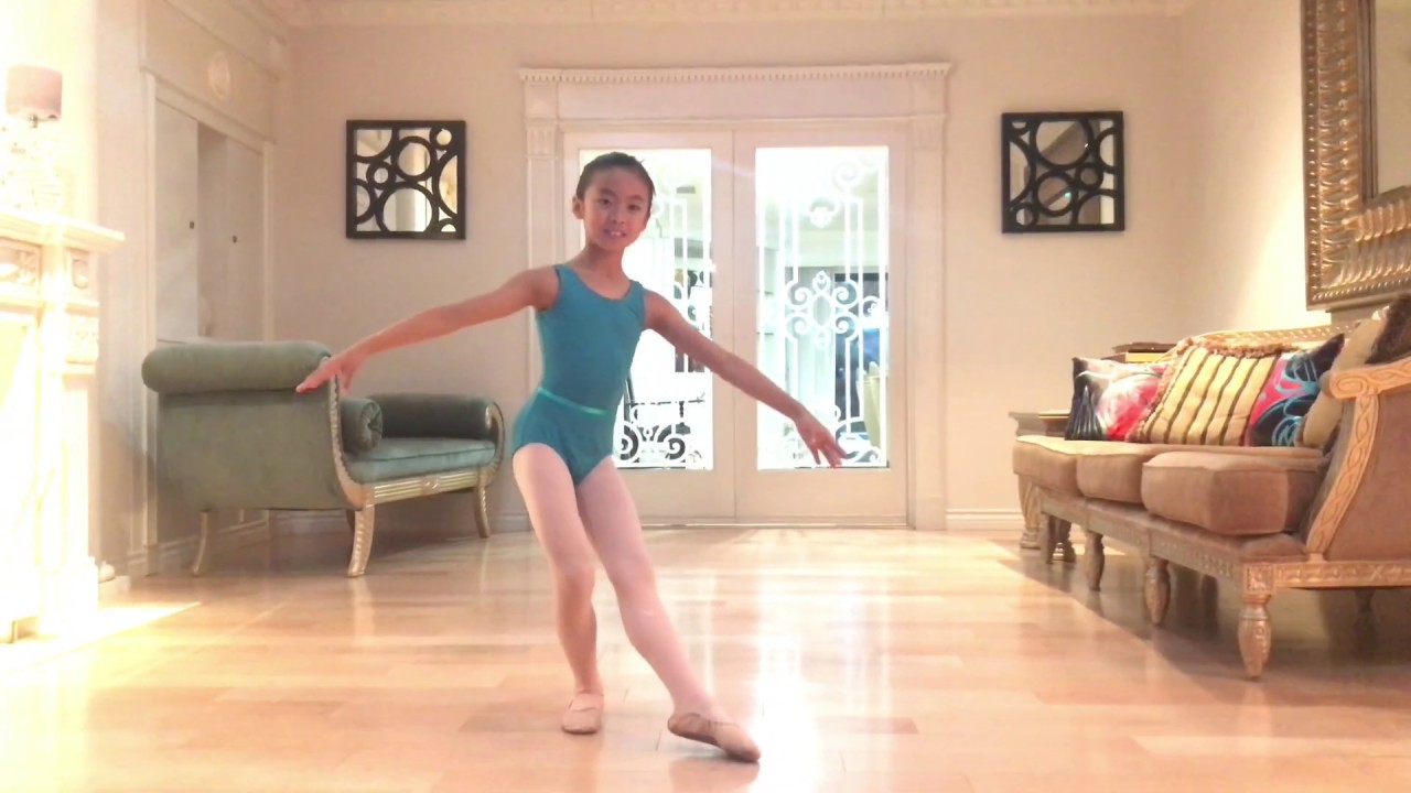 Transfer Of Weight - Practice For RAD Grade 2 Ballet Exam - YouTube