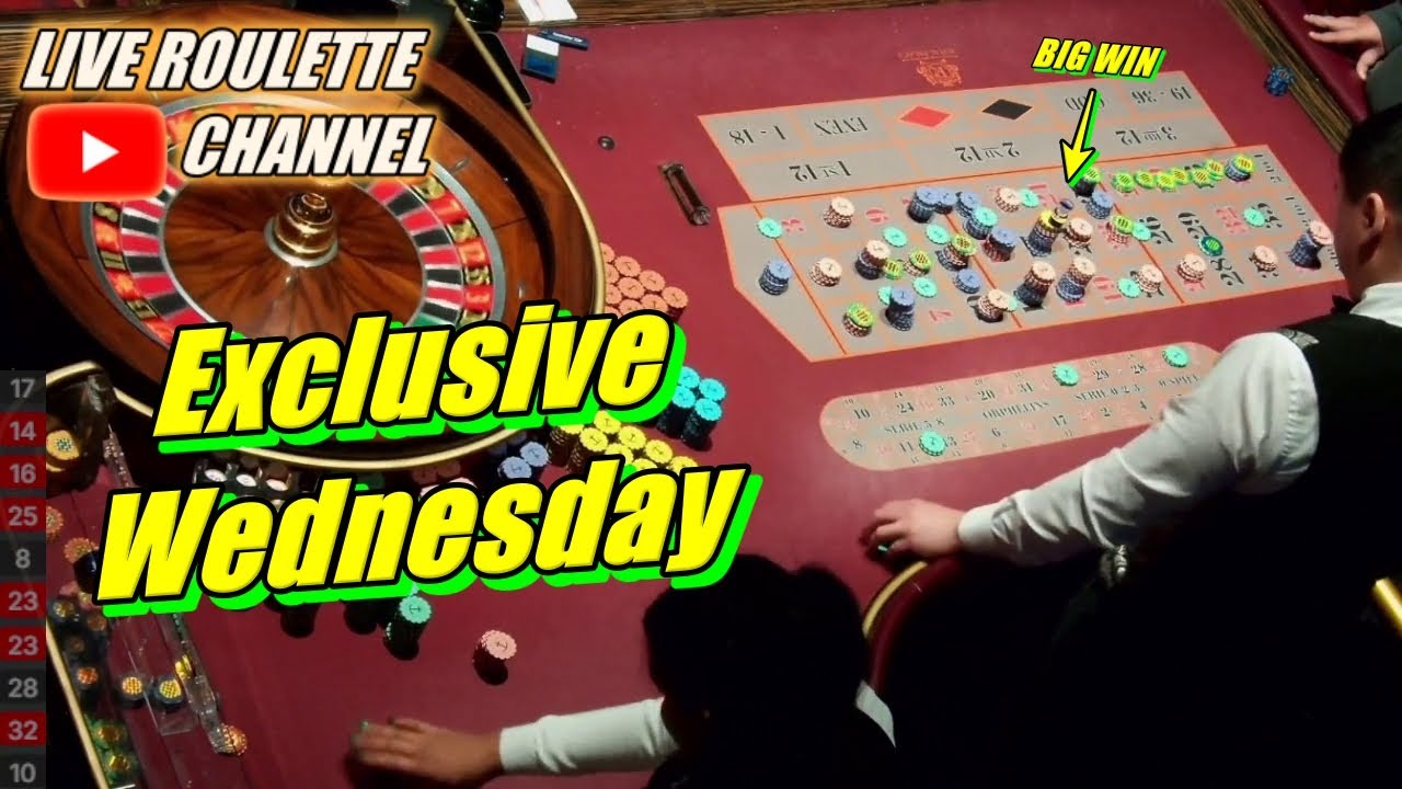 🔴 LIVE ROULETTE |🔥 Exclusive Wednesday In Las Vegas Casino 🎰 BIG WIN ...