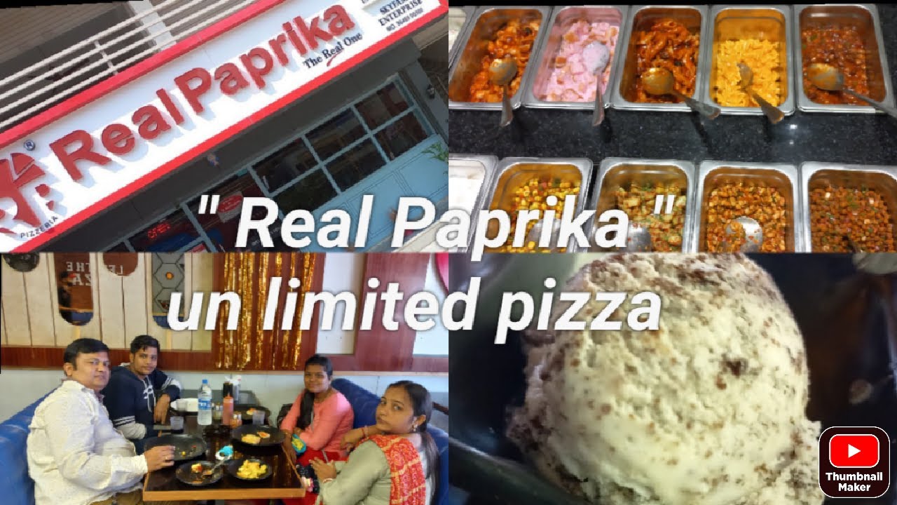 " Real Paprika " un limited pizza in morbi // VLOGS - 55 // - YouTube