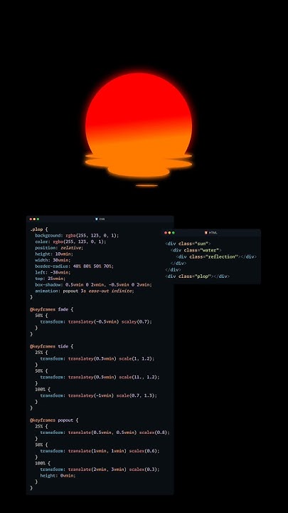 I am unstoppable || sunset 🌇 || #coding #shorts - YouTube