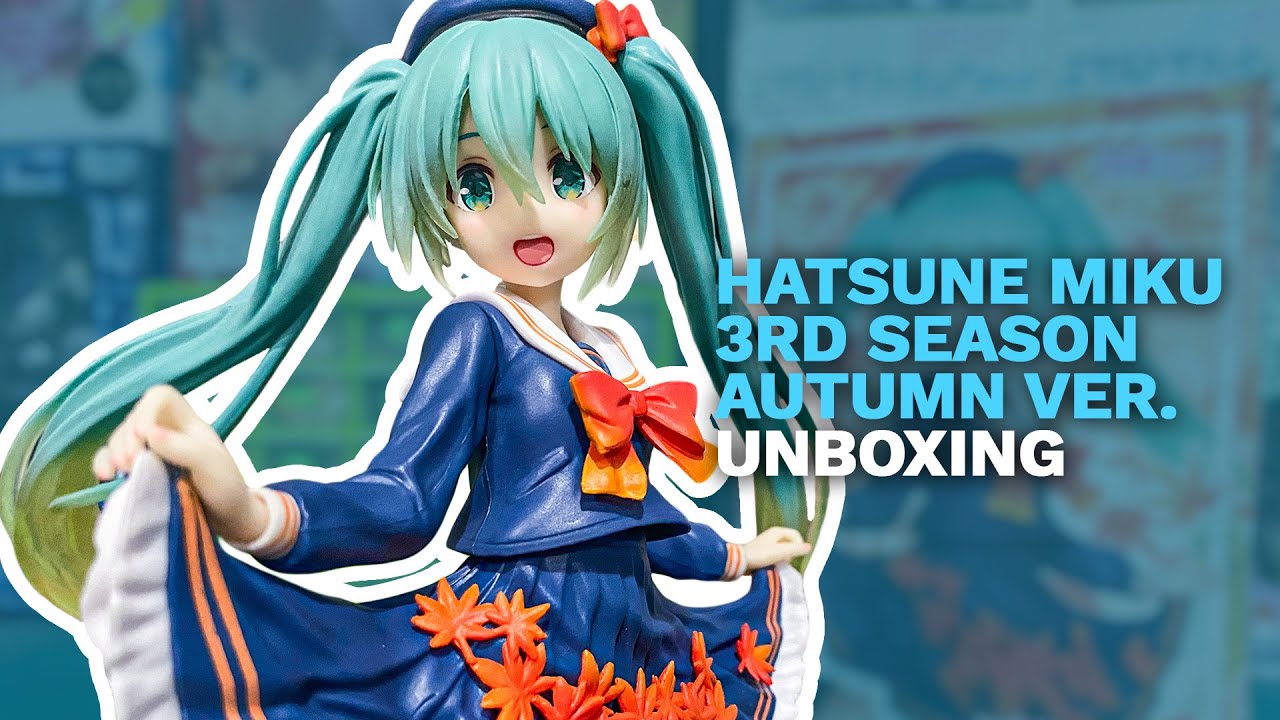 Hatsune Miku - 3rd Season Autumn ver. Unboxing | #Shorts - YouTube