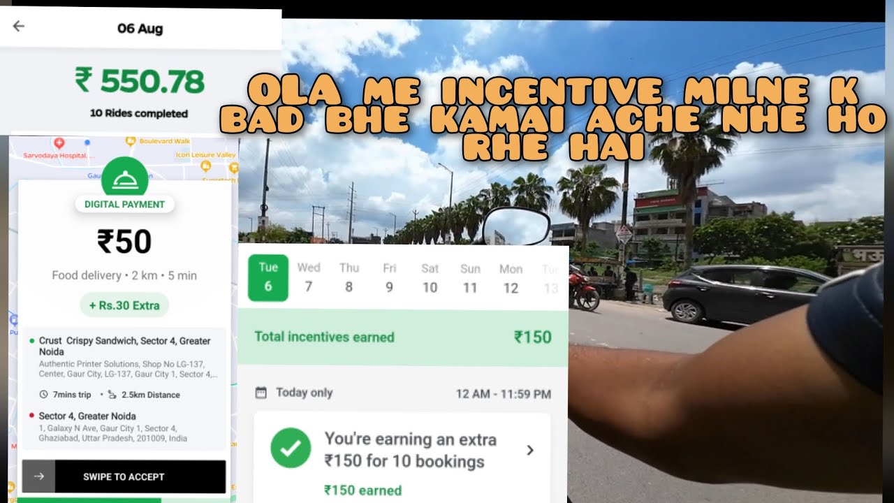 AB EARNING ACHE NHE RHE OLA ME😩 | PART TIME EARNING | | RIDE ON OLA S1 ...