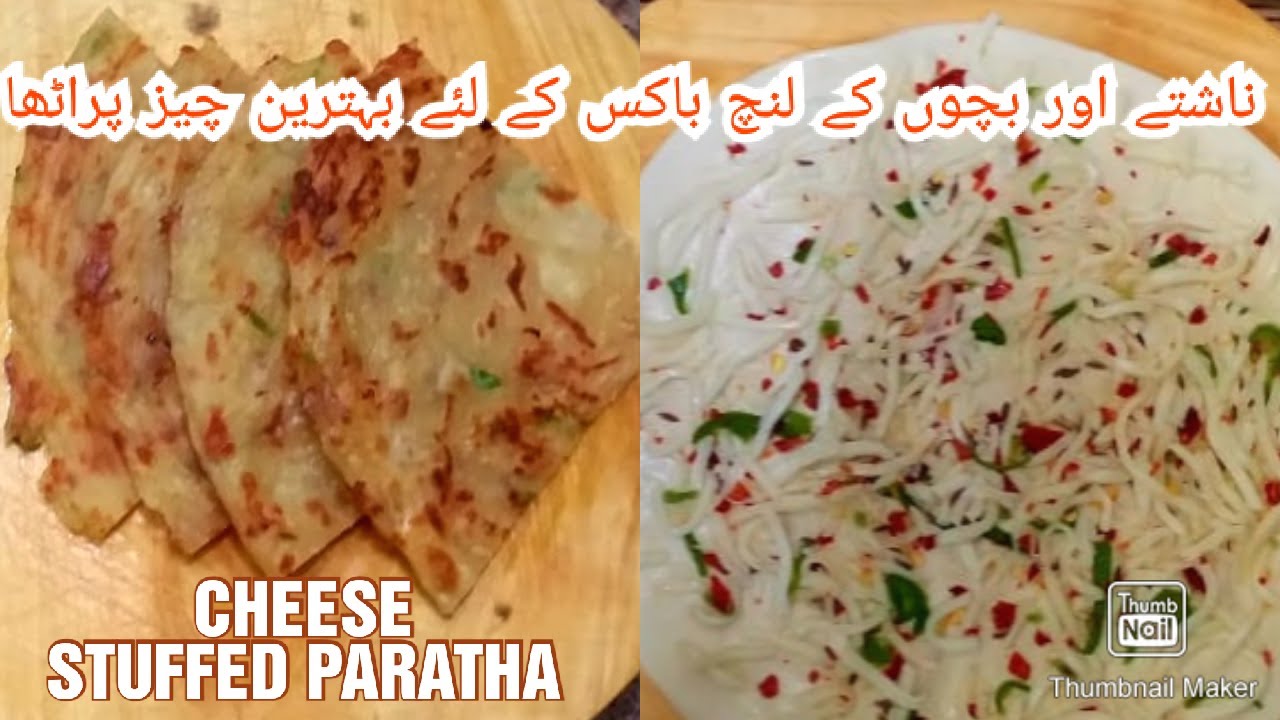 Cheese Paratha Recipe/Cheese Stuffed Paratha - YouTube
