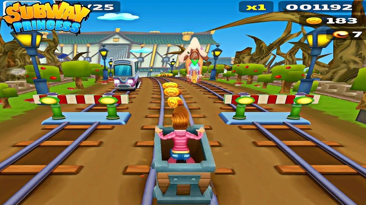 Rail Endless Rush - Subway Princess Runner Game - Best Android/iOS ...