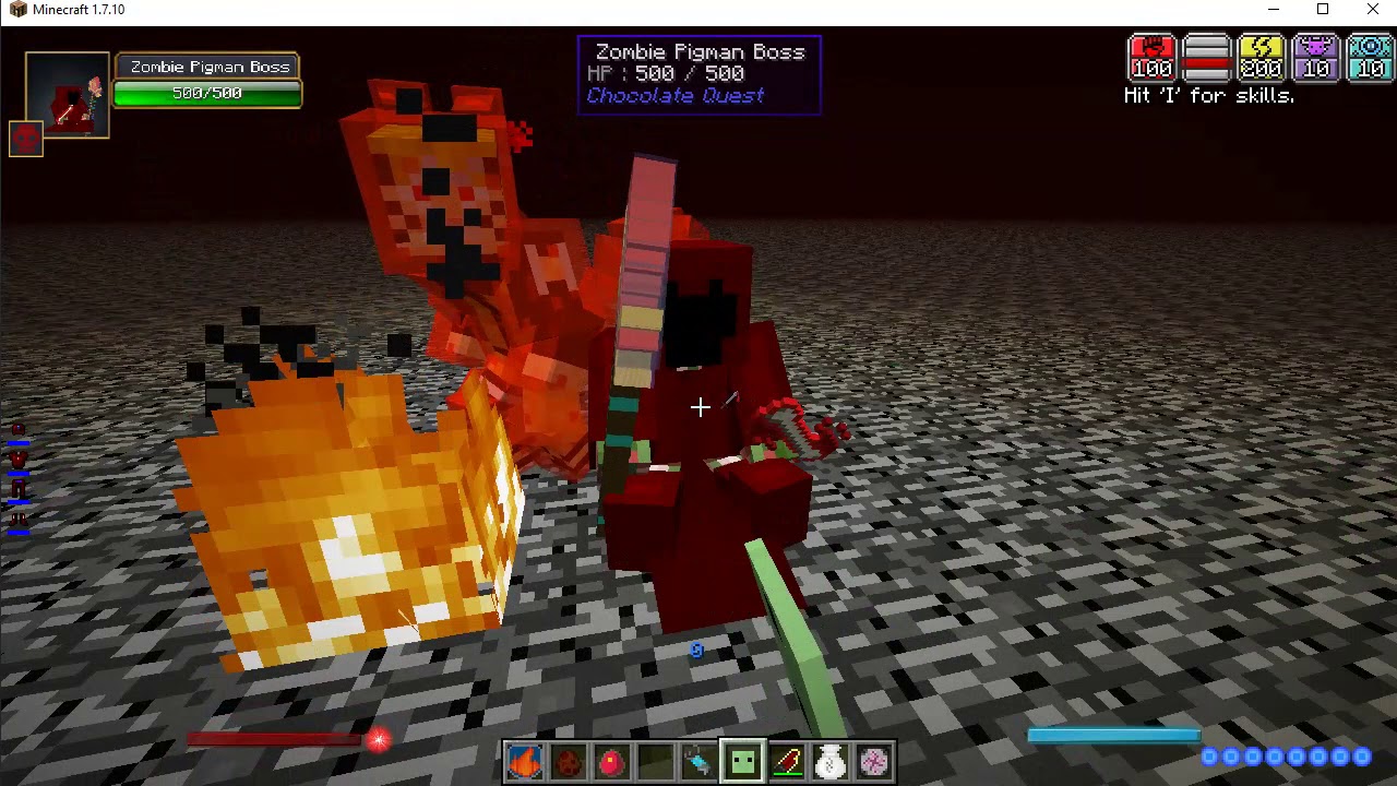 Minecraft Zombie Pigman Boss