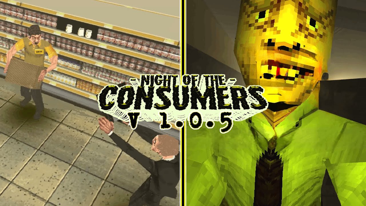 NIGHT OF THE CONSUMERS V1.0.5: New location, modes, ending, cutscenes ...
