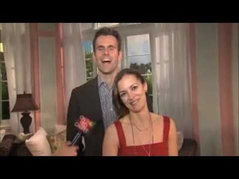 Rebecca Budig & Cameron Mathison talk AMC/Castle crossover - YouTube