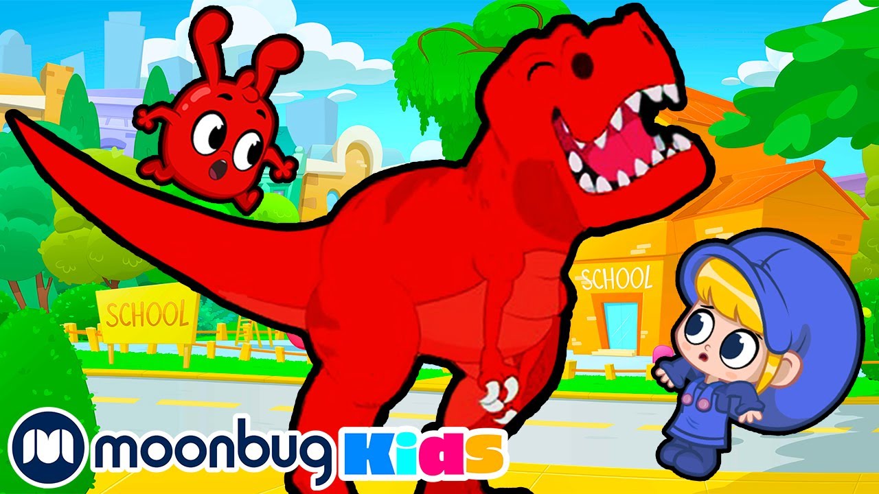 Bring Your T-Rex to School Day! | हिंदी कहानियाँ बच्चों के लिए | Mila ...