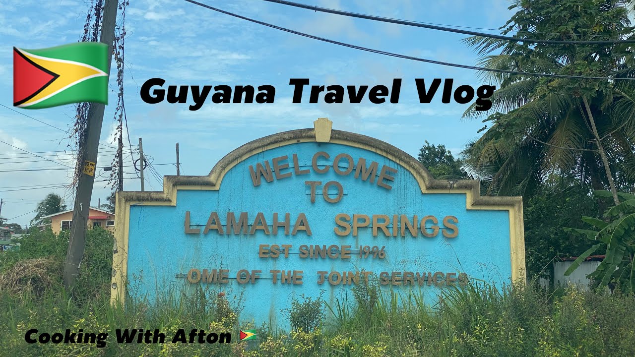 🇬🇾 Lamaha Spring Vlog/ Guyana Travel Vlog/Drive With Me - YouTube