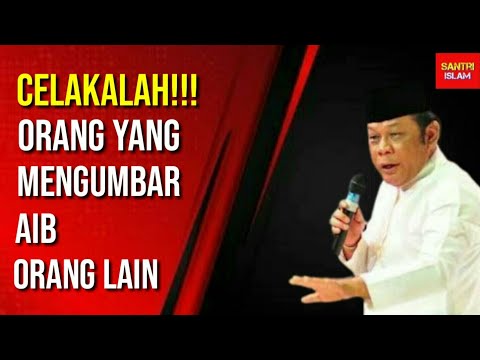 Celakalah!! Orang yang mengumbar aib orang lain