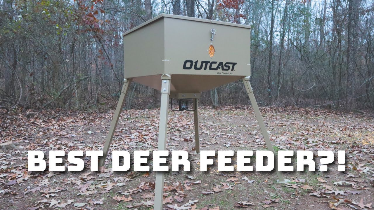 Best Deer Feeder Ever !? | Outcast Outdoors - YouTube