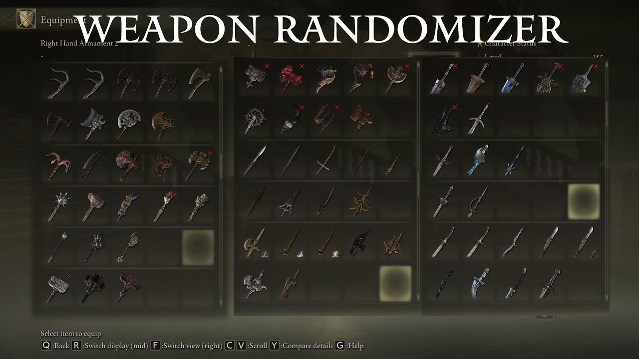 Elden Ring Weapon Randomizer | Livestream - YouTube