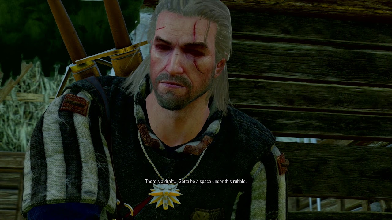 The Witcher 3: Black haired Geralt - YouTube