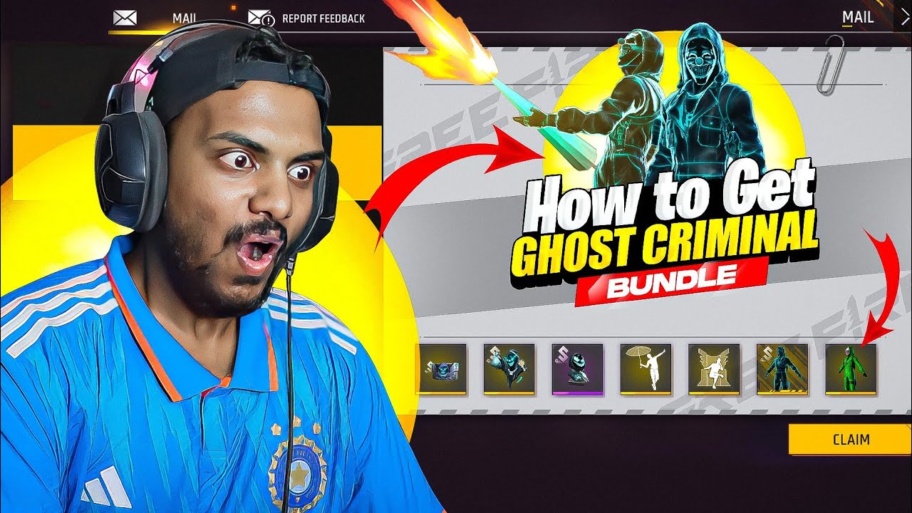Black Ghost Criminal How To Get This Bundle 😱 - Garena Free Fire India ...
