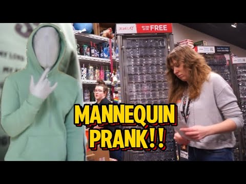 Fake Mannequin Prank!! (Part 2?) - YouTube