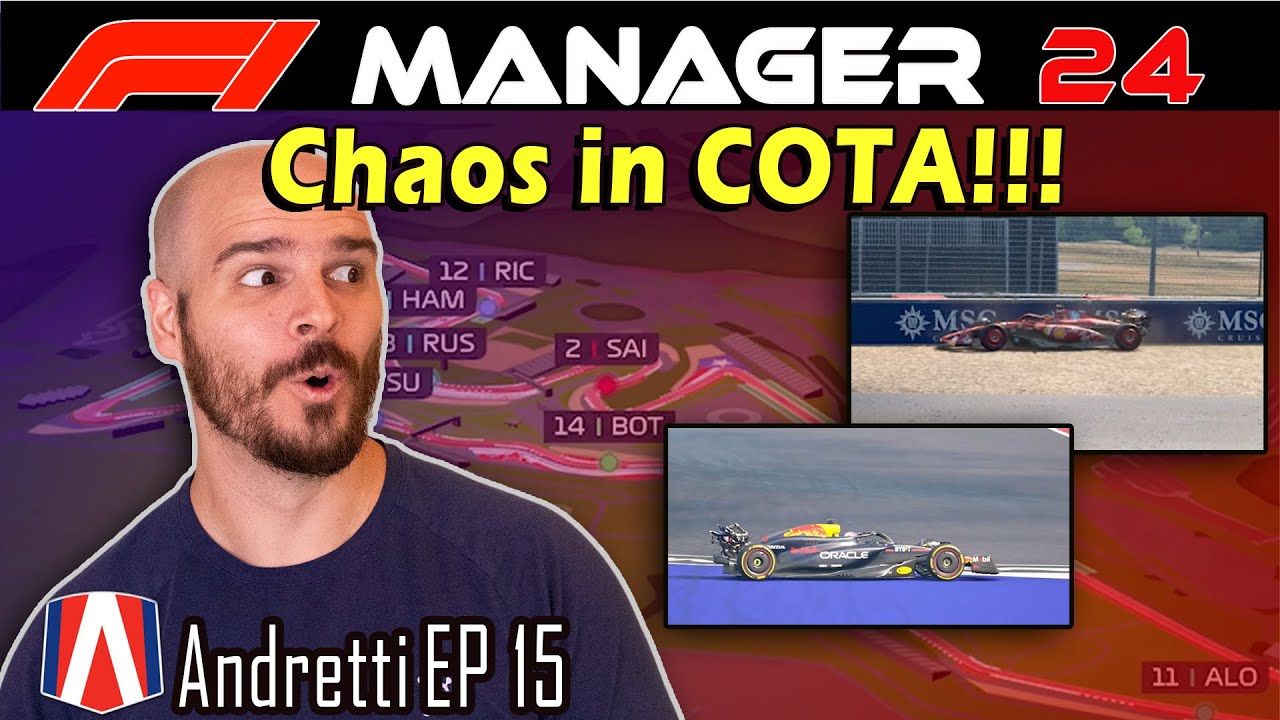 Two Top Drivers CRASH, Others Take Advantage. [F1 Manager 24 EP 15 ...