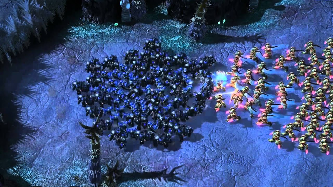 The Xel'Naga Games Storm Map - Basic Blink - YouTube