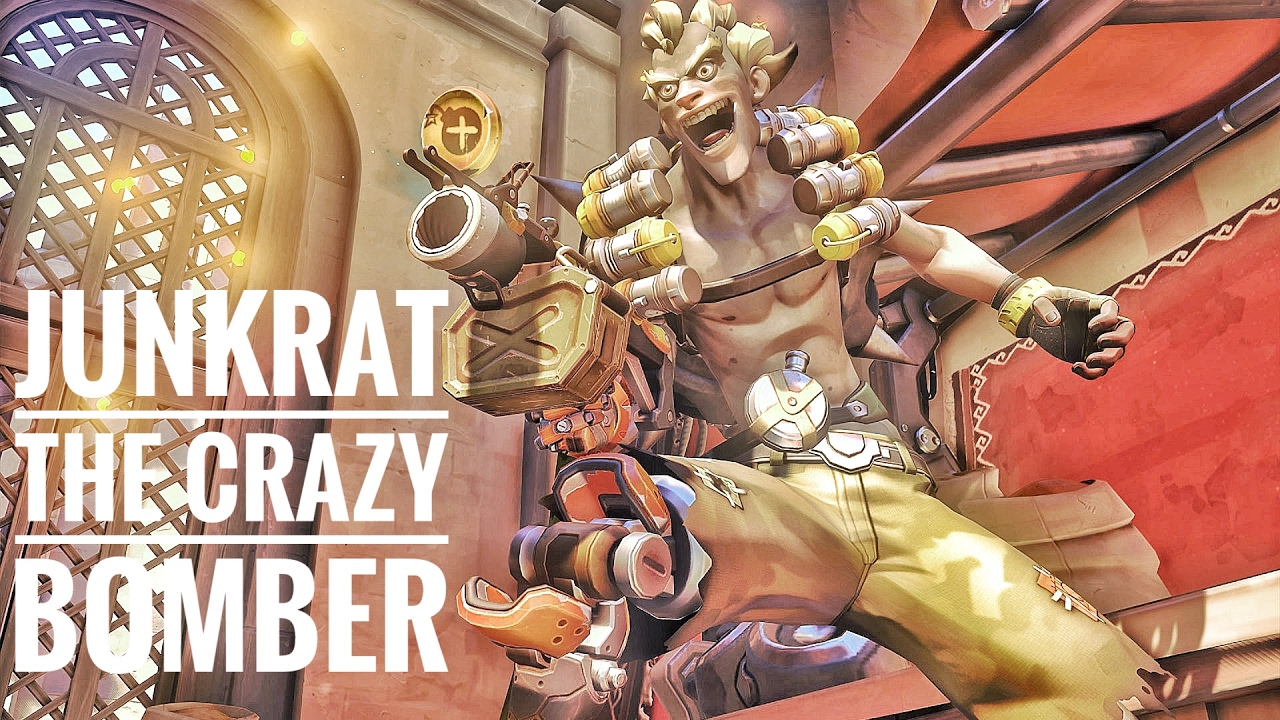 OverWatch Moments 2017 - How To Junkrat Shooting Tutorial - Montage ...