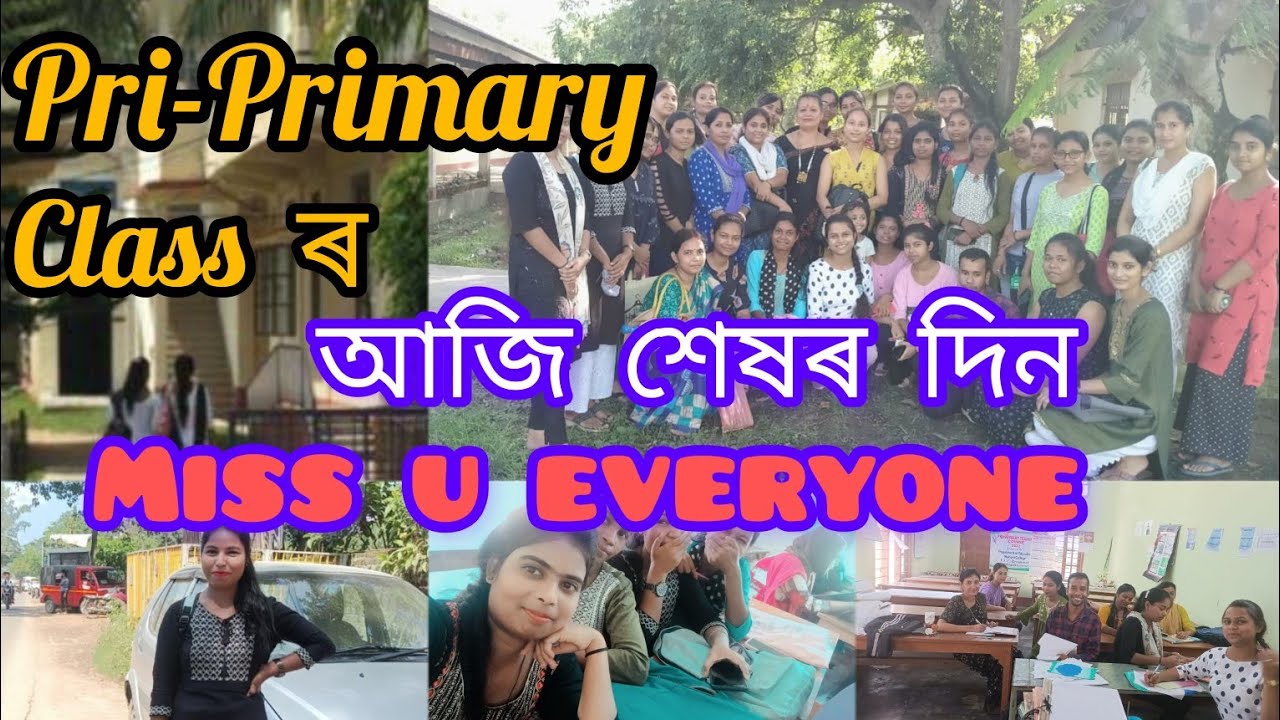 Pri-Primary Teaching Class// Today Last Class//Mariani College #viral # ...