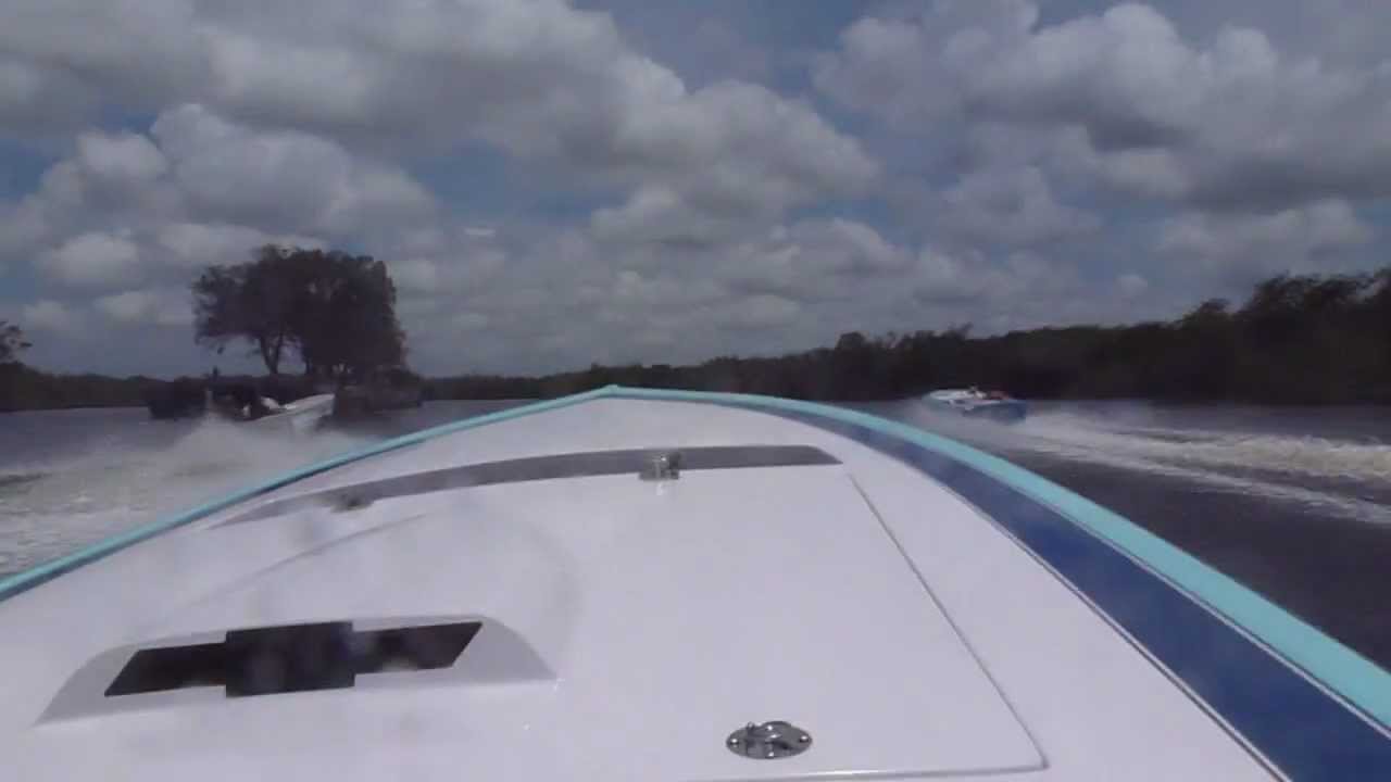 New Jersey Speed Skiffs in Florida - YouTube